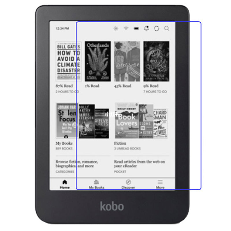 Kobo Clara Colour Case & Screen Protector | PU Leather Cover