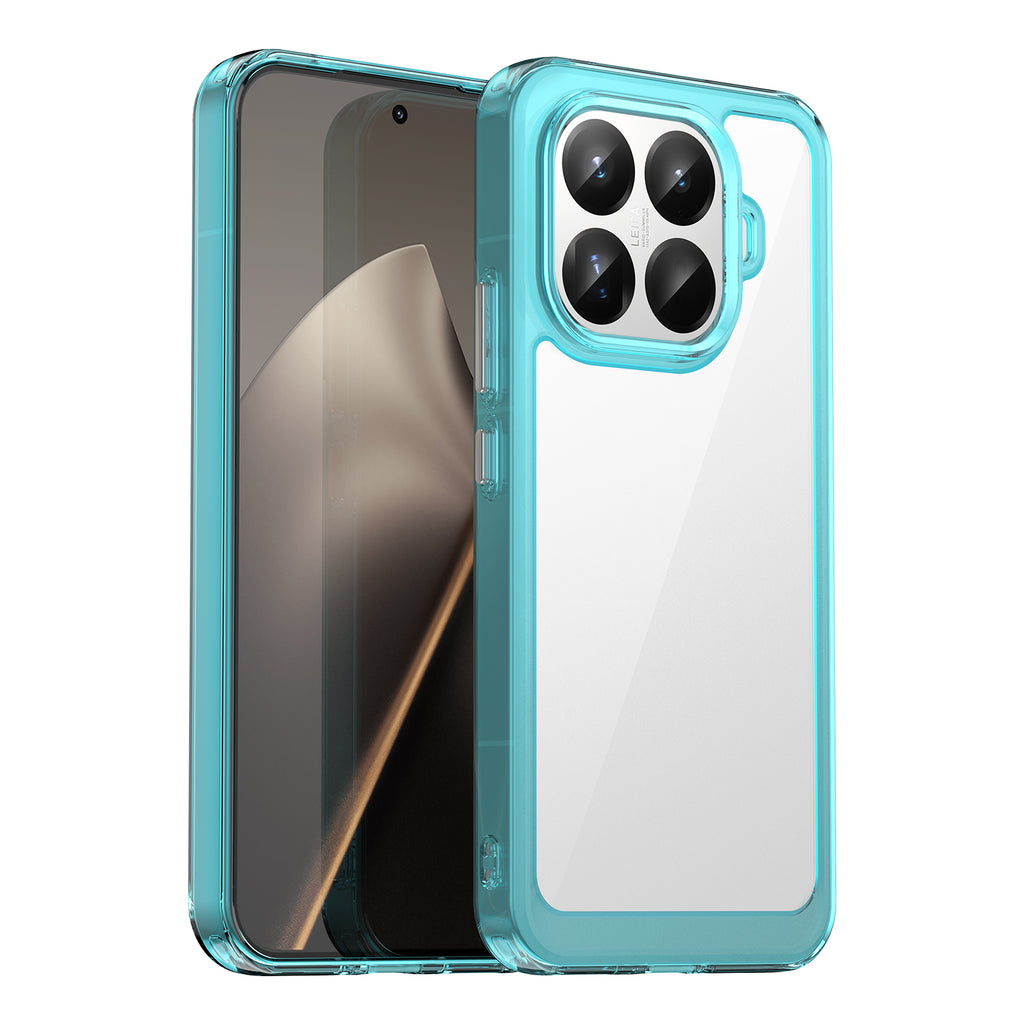 Xiaomi 15T Pro Soft TPU Bumper Case [Clear Blue]